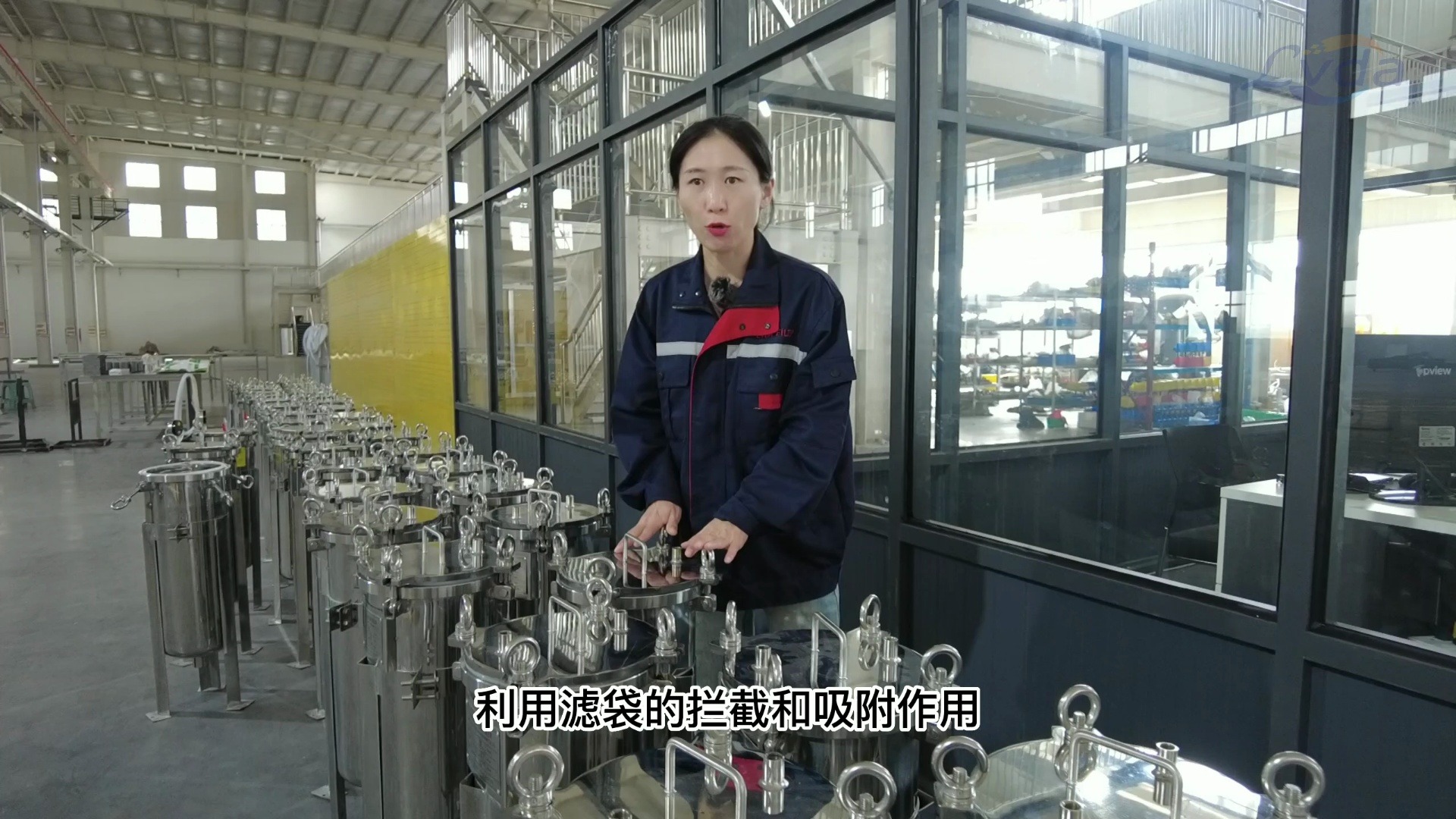 滤达304不锈钢袋式过滤器一种高效液体分离设备