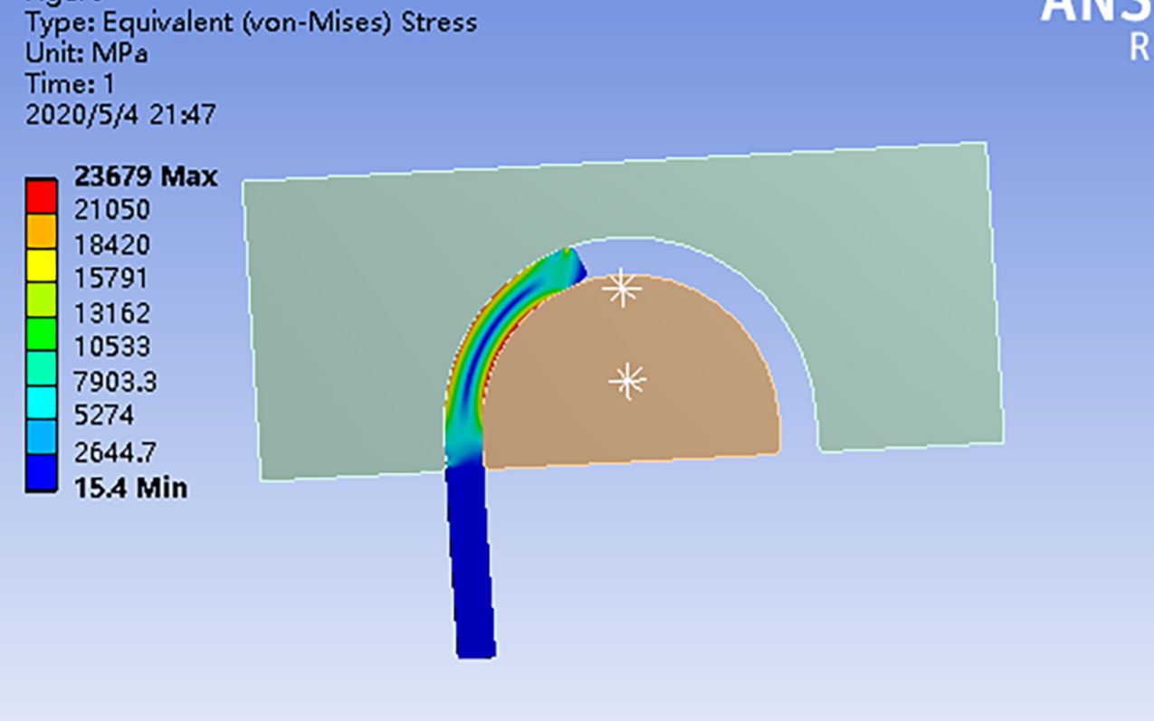 ansys workbench金属弯曲成型