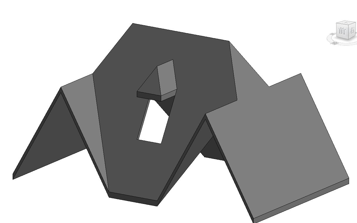 Revit考试模拟题_屋顶