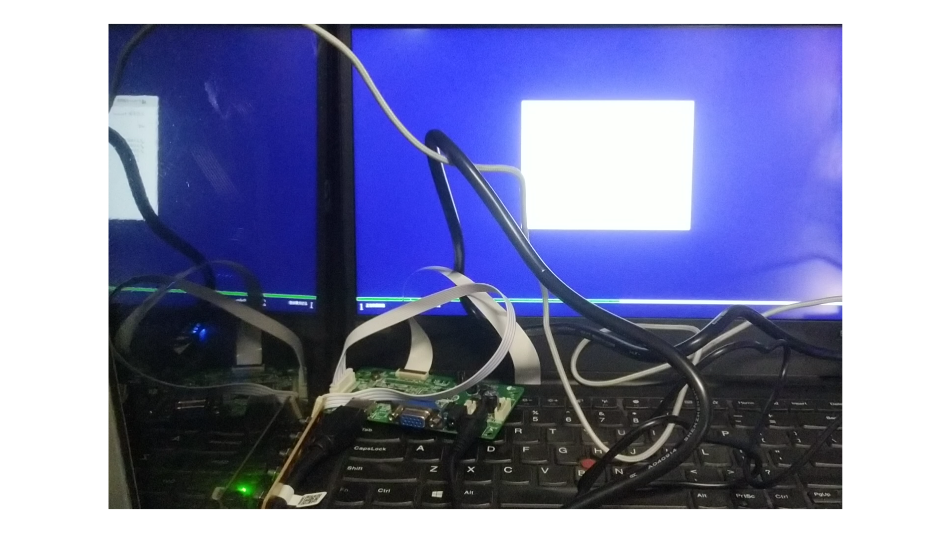 小白装机:闲置笔记本显示屏改成台式机显示器