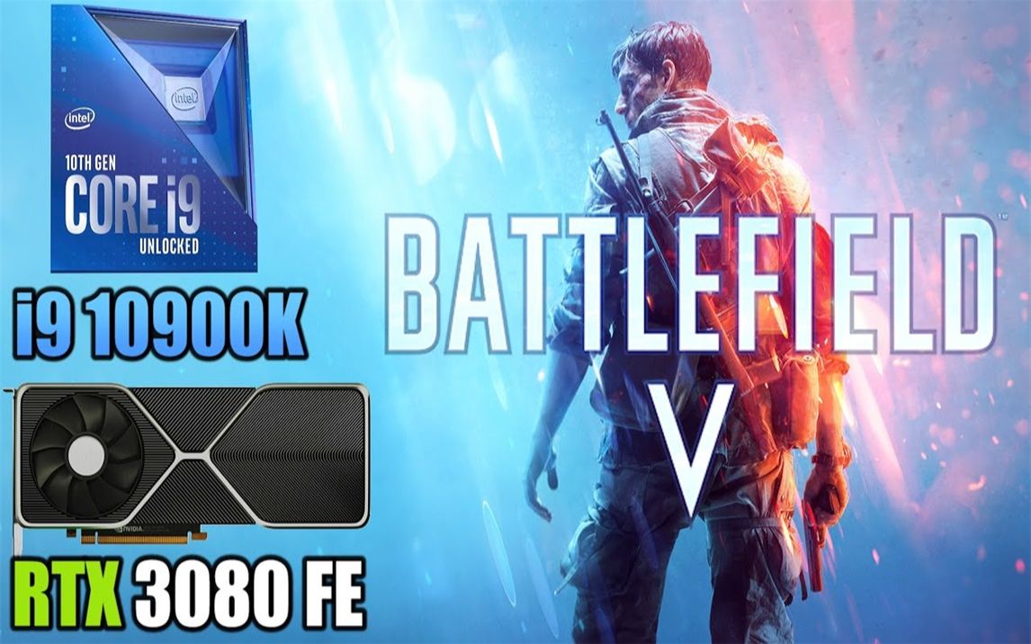 《战地5》最高画质(1440P、2160P分辨率测试,RTX光追开启,DLSS...