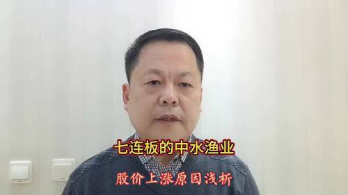 七连板的中水渔业股价上涨原因浅析