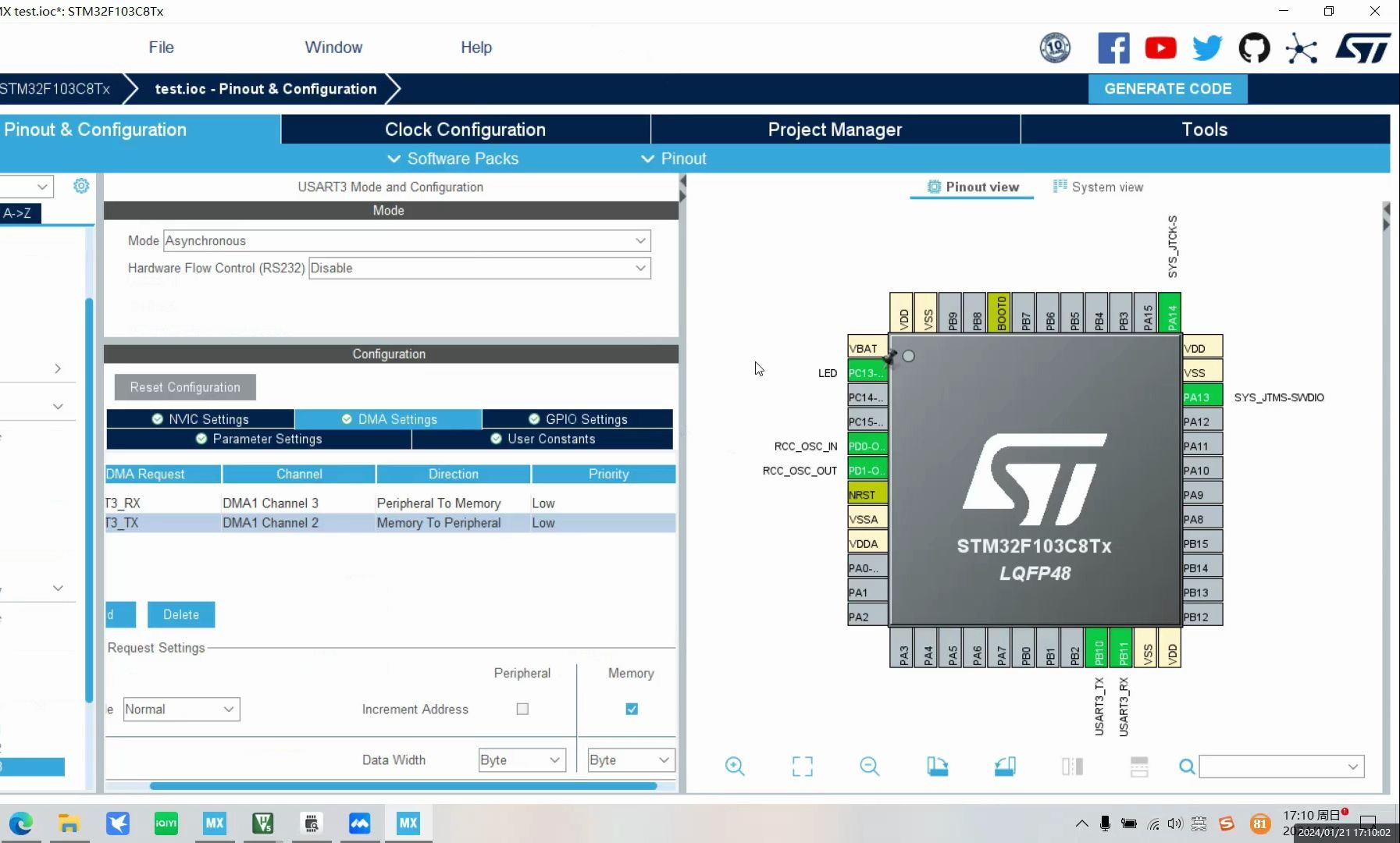STM32 HAL库&CubeMX教程(第5集--定时器PWM的使用)