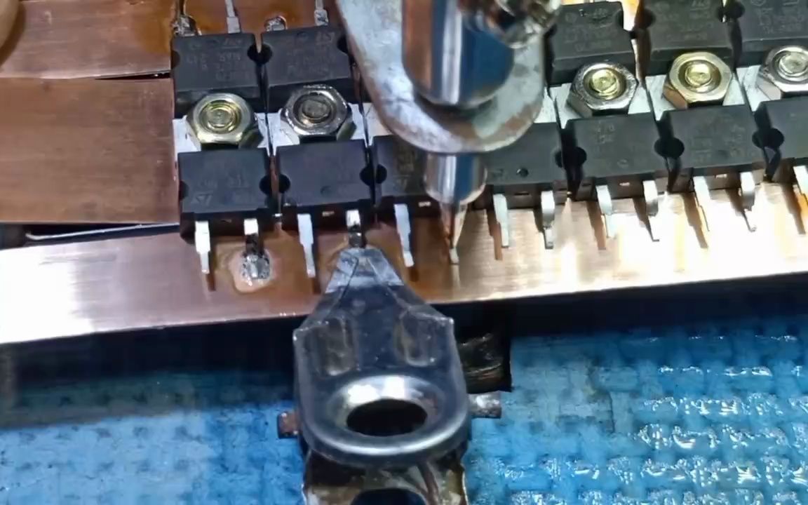 mos管板焊接方法