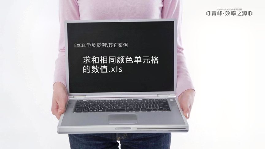 其他案例-求和相同颜色单元格的数值 学浪计划