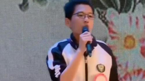 衡水中学"学霸"励志演讲:这世间,唯有青春与梦想不可辜负