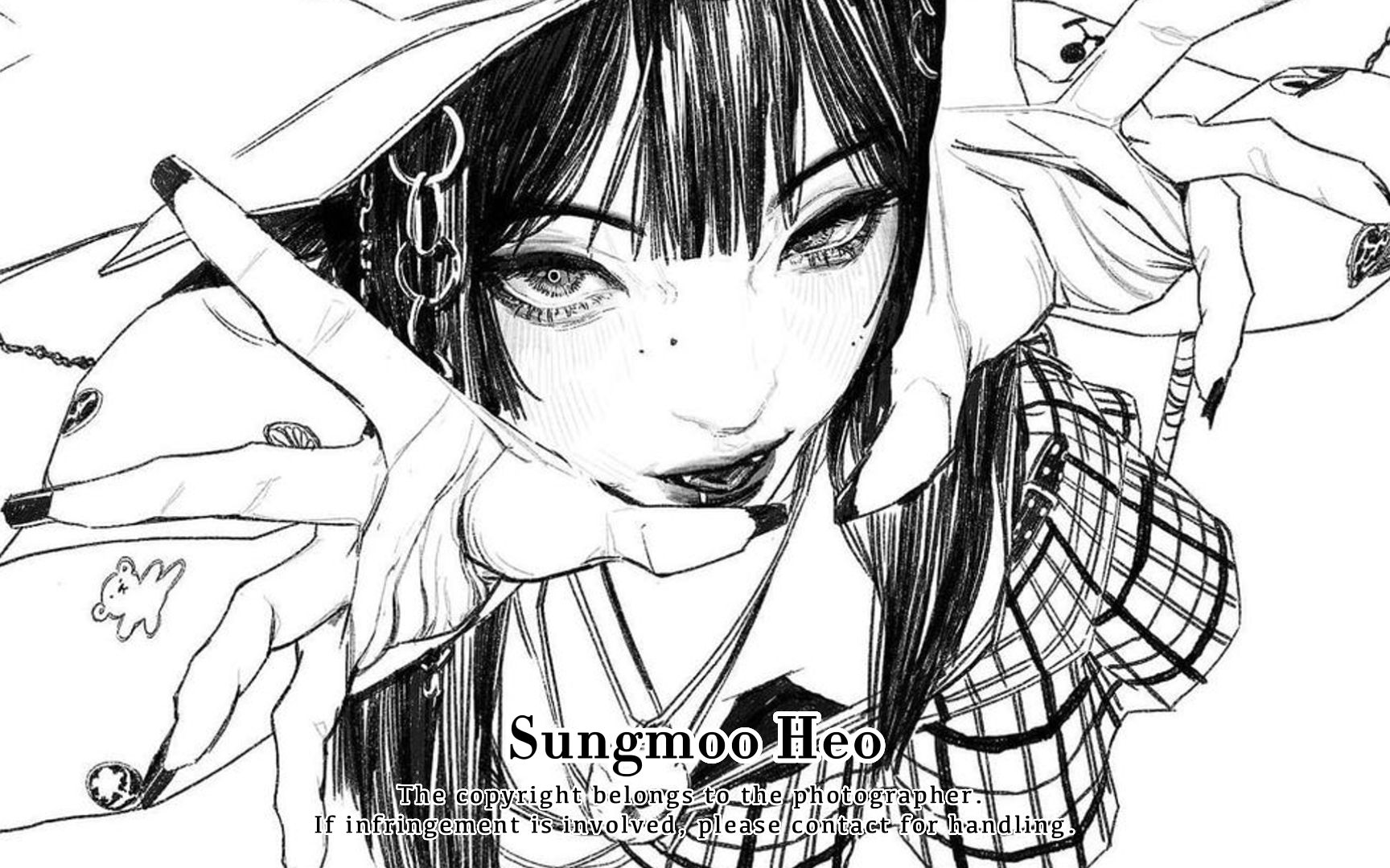 “足以封神的黑白线稿”|【绘画美学】|画家sungmoo heo