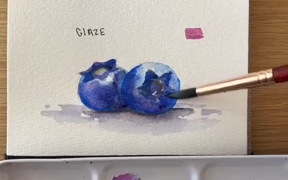 【水彩绘画】和我一起学习如何在