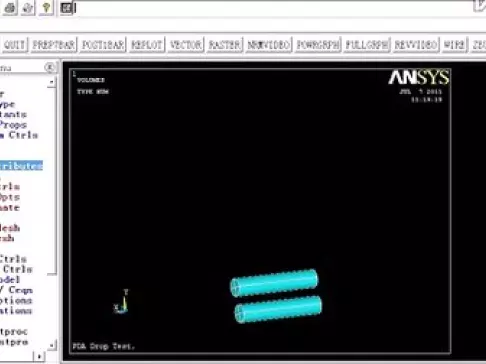 ANSYSLS-DYNA视频实例教程之产品的跌落测试分析