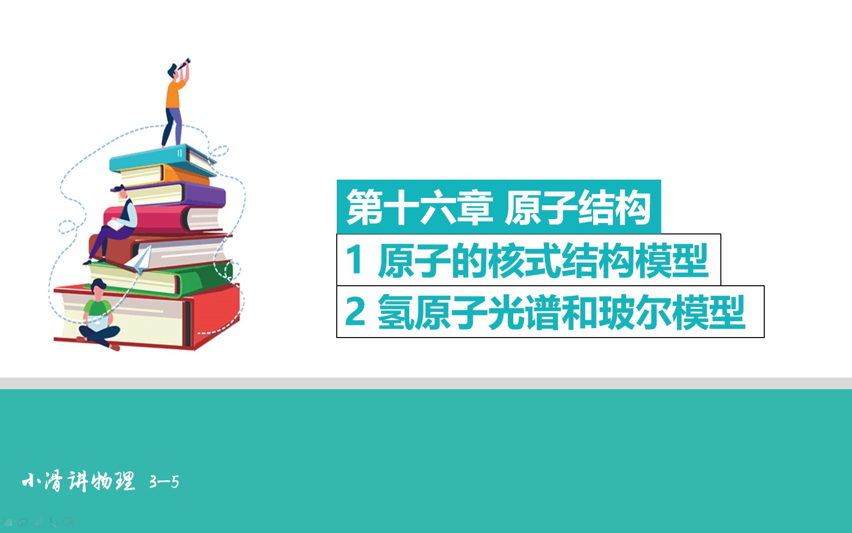 【小滑讲物理】网课-选修3-5:原子结构