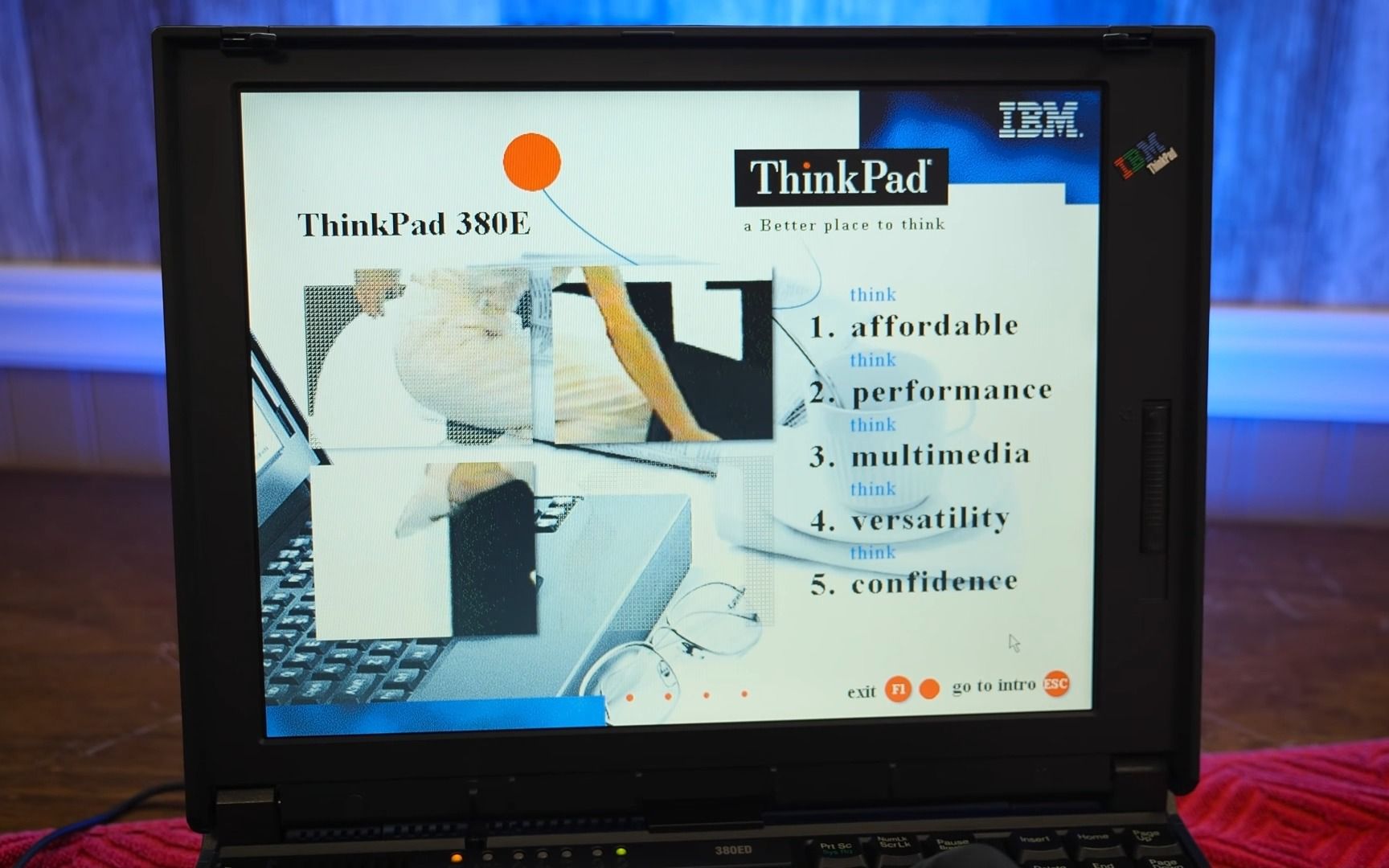 致敬经典 IBM thinkpad 380 开箱评测(中文,AI翻译,简单校对)