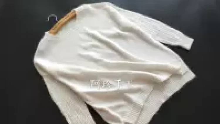 【阿珍手工编织教程】 小鱼儿  女士休闲羊绒衫