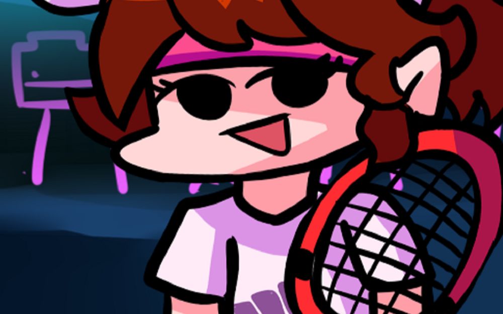 和GF.一起打网球?