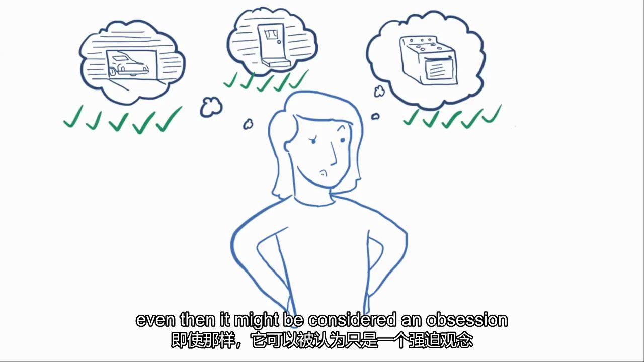 【变态心理学】中英,强迫症(简称OCD) - 病因,症狀及病理