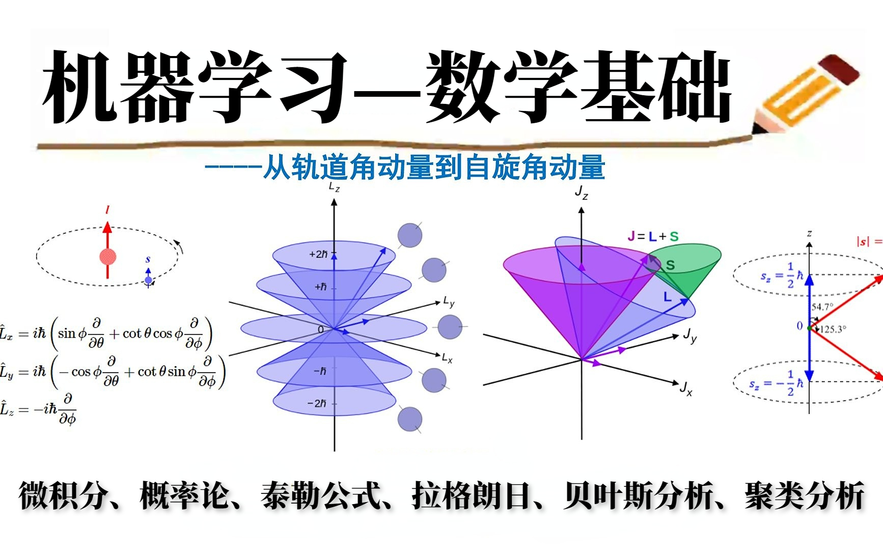 ...等难懂的数学基础一套课程一网打尽!—人工智能/机器学习/高等数学