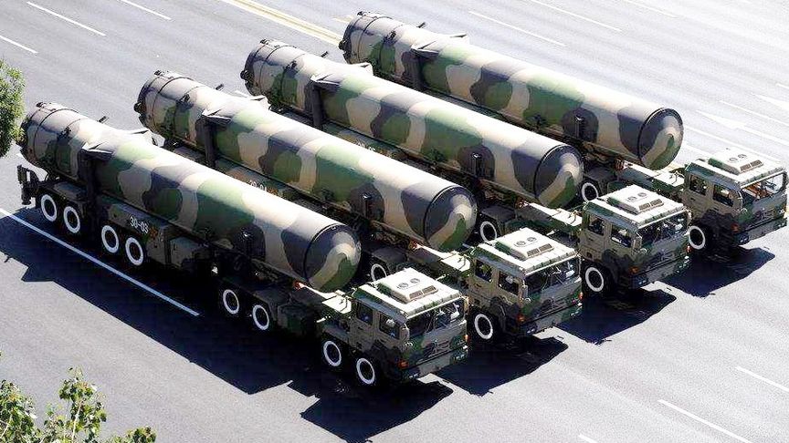 中国最硬核武器!我国20枚东风齐射,让世界都安静了