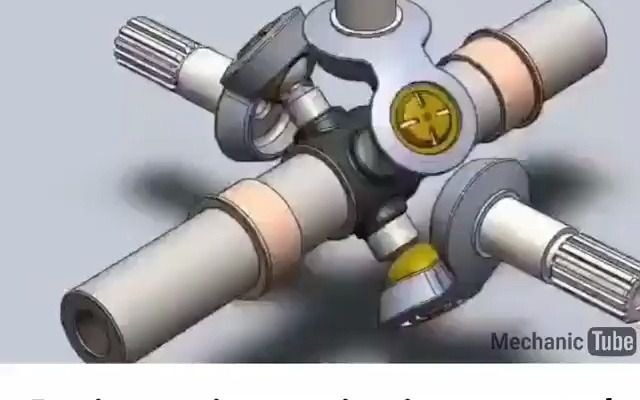 往复运动可以转换为3轴的旋转运动