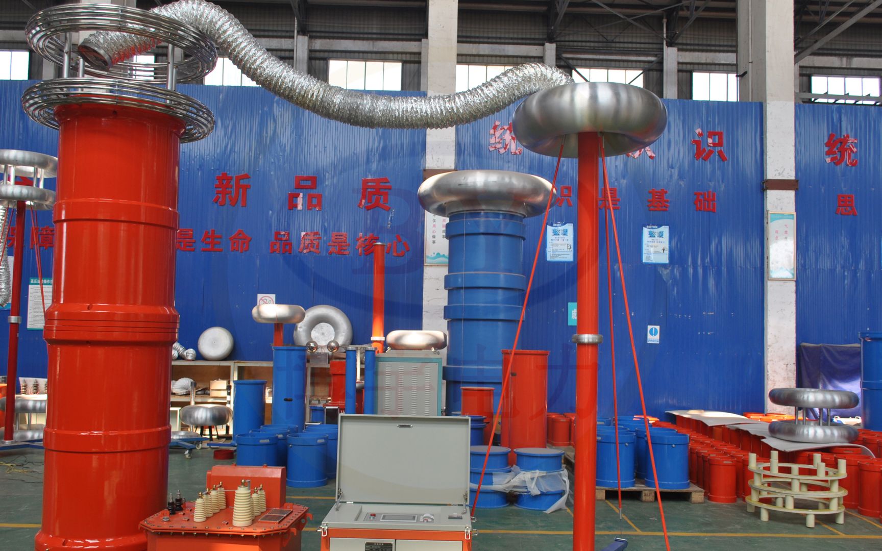 调频串联谐振成套试验设备装置的详细接线方法 - 博宇电力