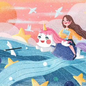 插画师夏天天天 