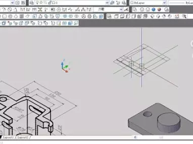cad教程 cad机械教程 cad2010机械制图视频--小实例