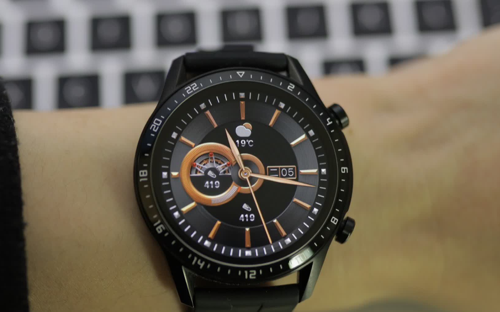 华为手表/荣耀手表表盘《商务自定义》