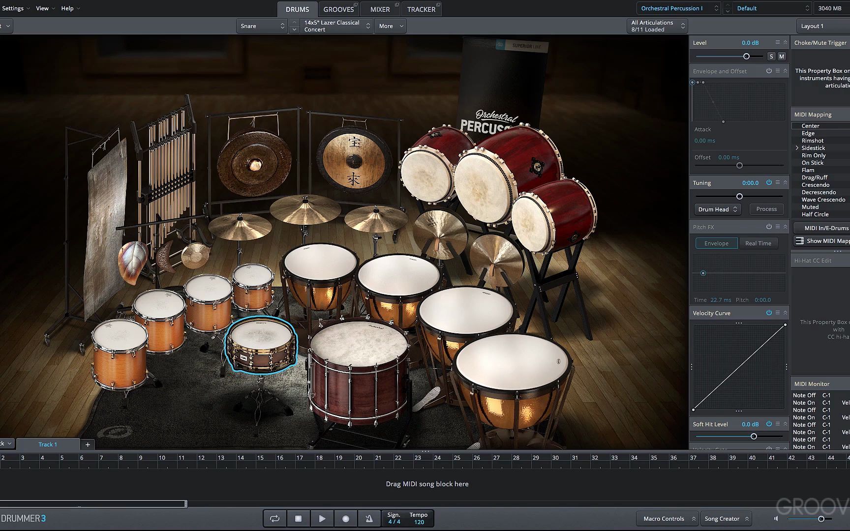 Orchestral Percussion教程 2. Installing the Orchestral Percussion SDX