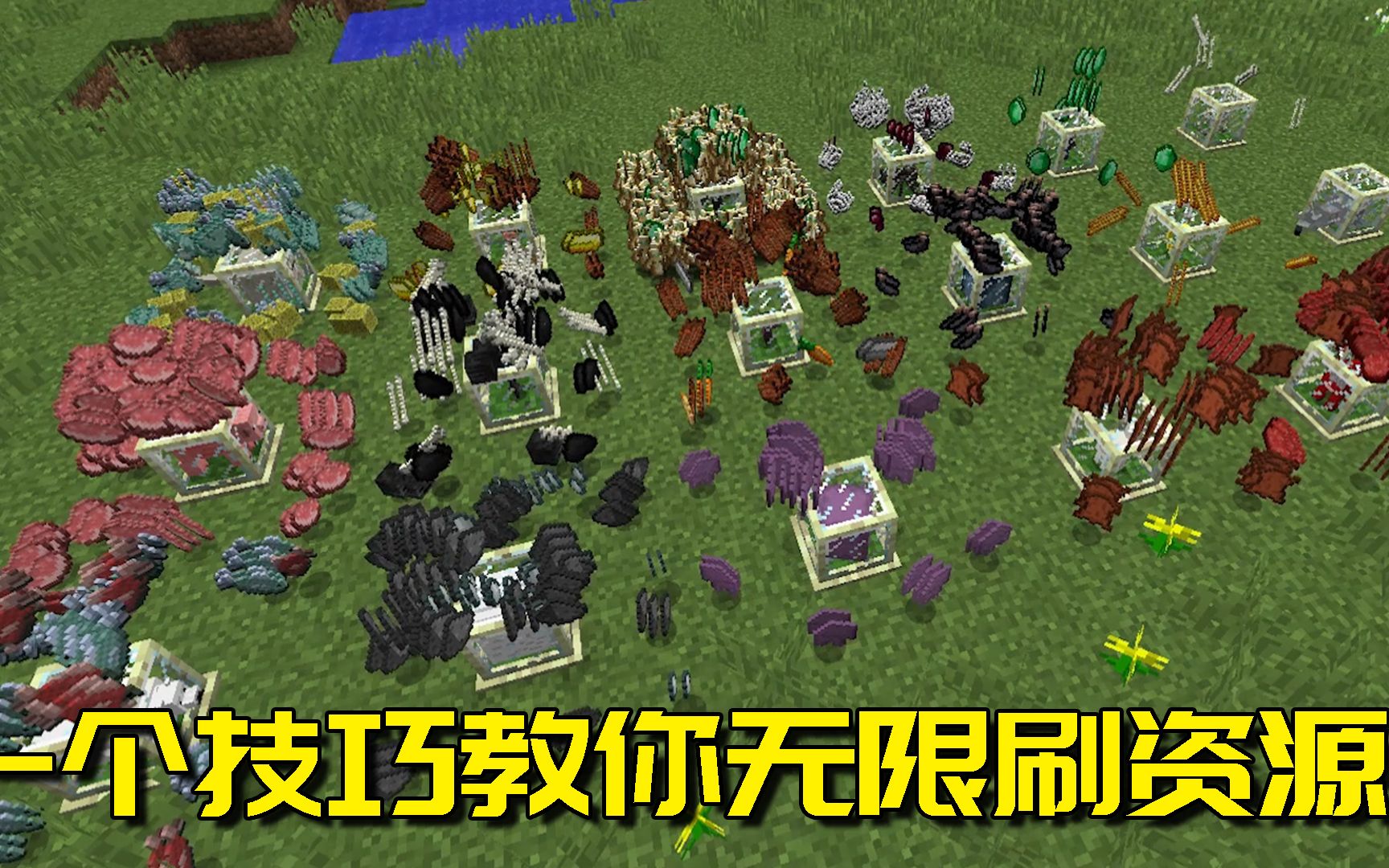 我的世界mod:轻松无限刷绿宝石?快点进来让阿阳偷偷告诉你!