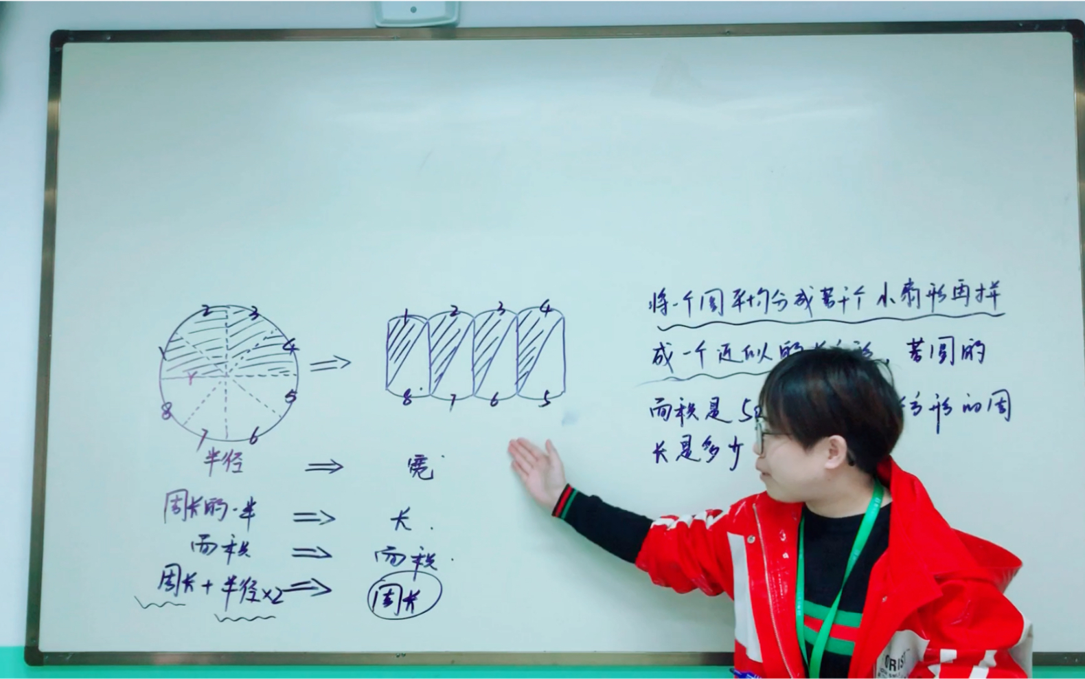 圆与长方形的关系 2