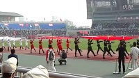2016临沂大学运动会国旗队入场式
