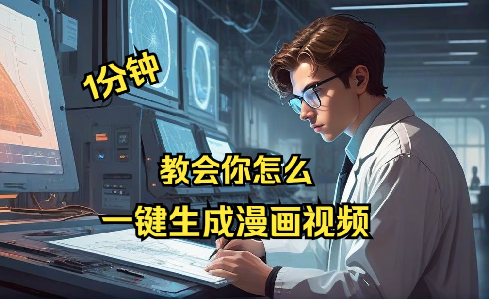 1分钟教会你怎么一键生成漫画视频