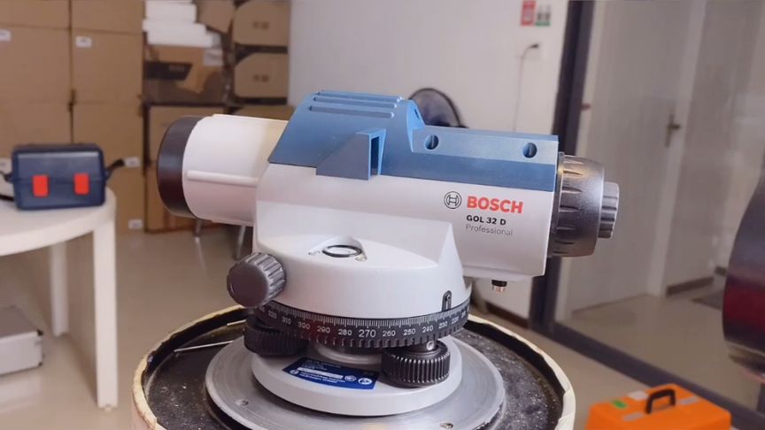 博世32倍高精度水准仪GOL32D校准 德国博世大品牌发货后直接使用