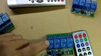 4通道 智能学习型多功能 红外遥控继电器模块