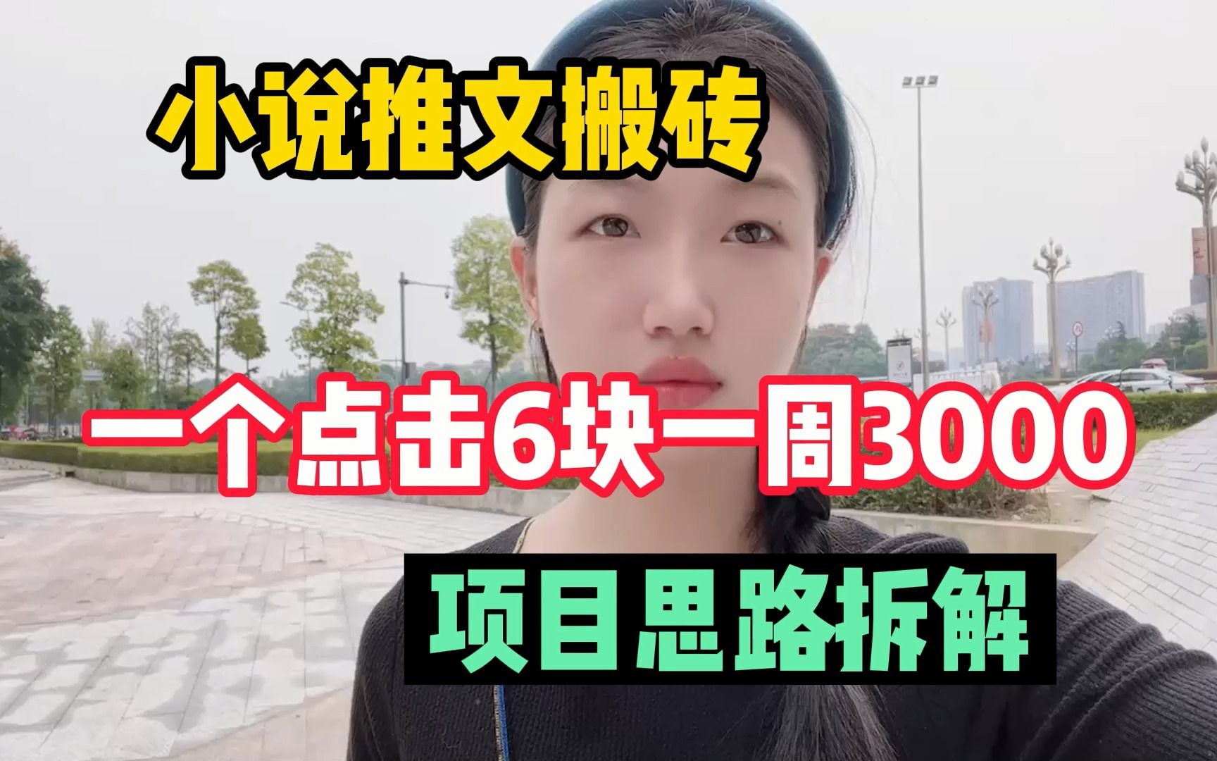 小说推文搬砖,一个点击搜索量6块,一周收 获 3000,分享思路玩法!
