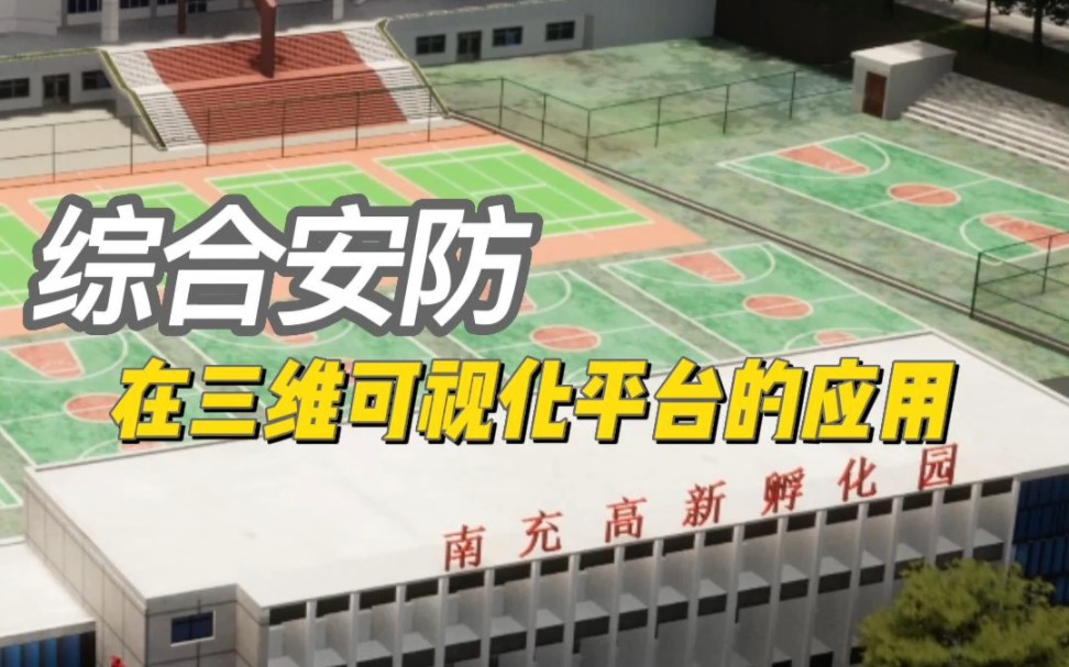 综合安防在三维可视化管理平台里面可以做什么?