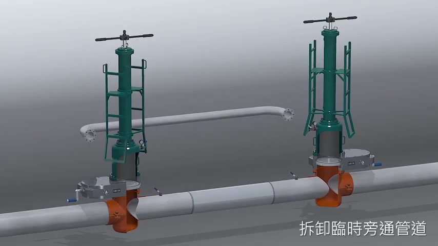 管道带压开孔的操作过程