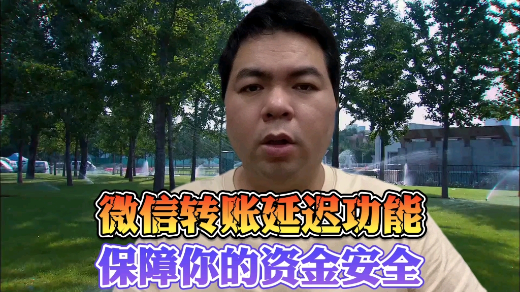 微信转账延迟功能,保证你的资金安全。