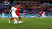2018世界杯 E组塞尔维亚VS瑞士 瑞士队下半场开场走马换将 瑞士心态...