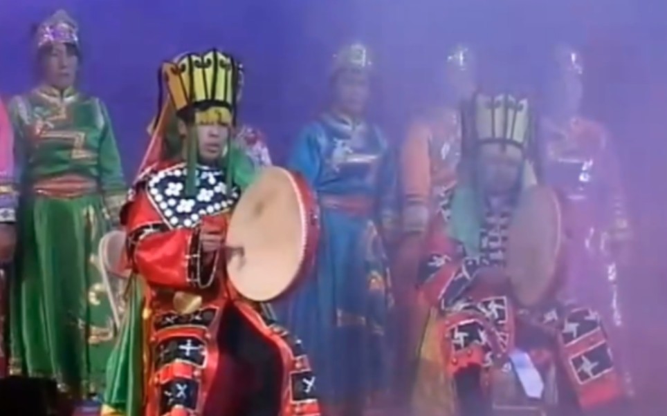 ...萨满】齐齐哈尔富拉尔基区杜尔门沁达斡尔族乡罕伯岱村萨满歌舞表演