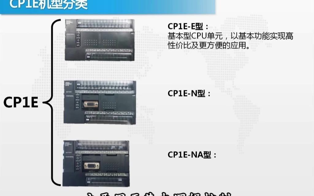 1.CP1E特点及型号规格