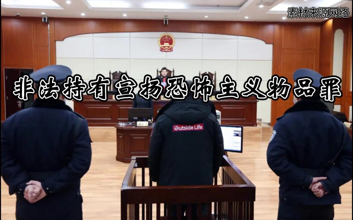 非法持有宣扬恐怖主义物品罪