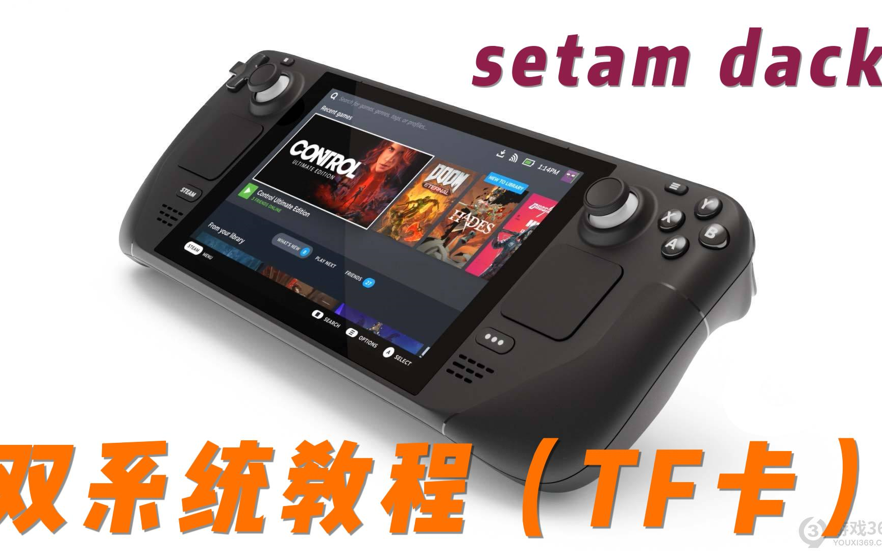 【Steam Deck】双系统,用TF卡安装win系统