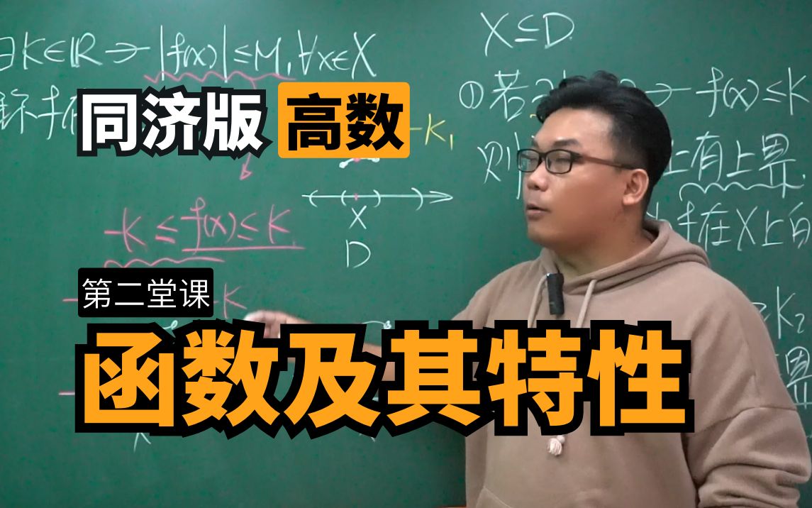 ...同济大学高等数学第七版|第一章:函数与极限|第一节:映射与函数 (2) ...