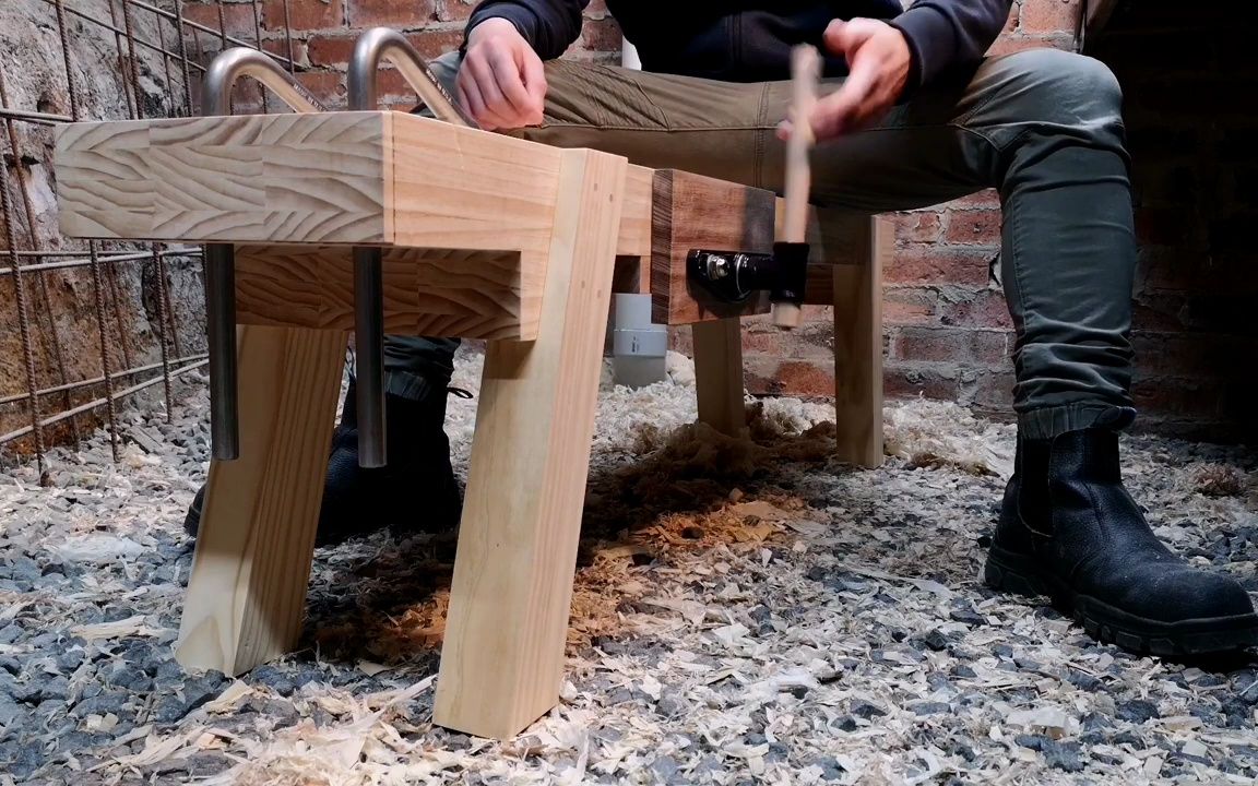 【木工工具篇】如何建造一个罗马式工作台 工作台