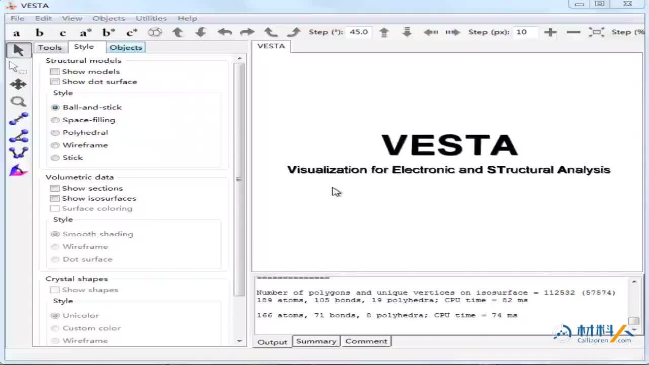 vesta之生成晶体结构