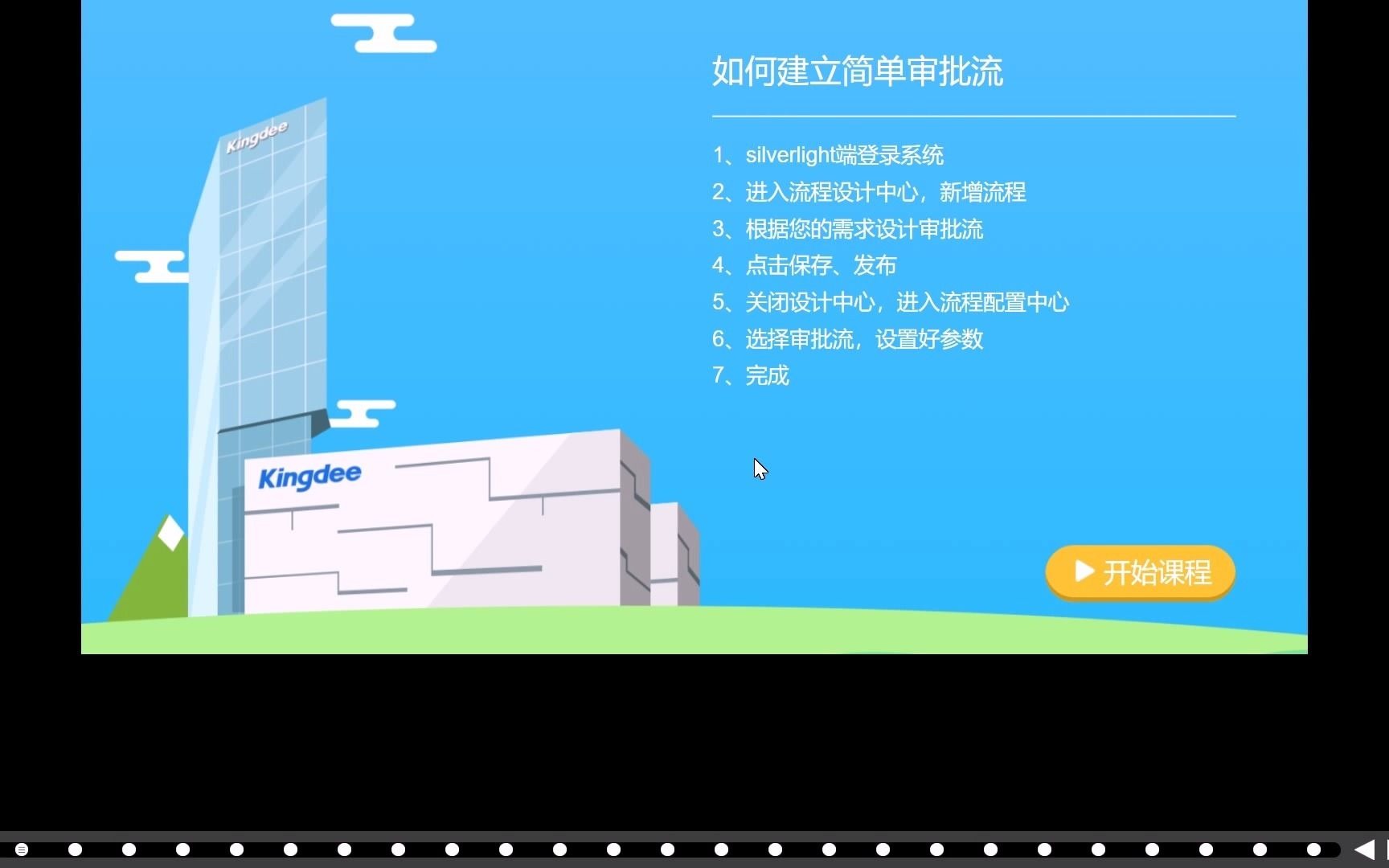 金蝶应用-建立审批流