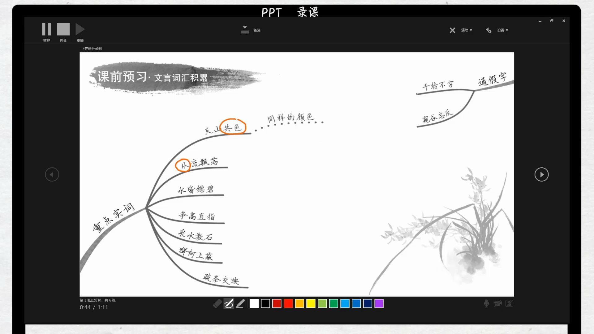 微课制作——PPT录课2