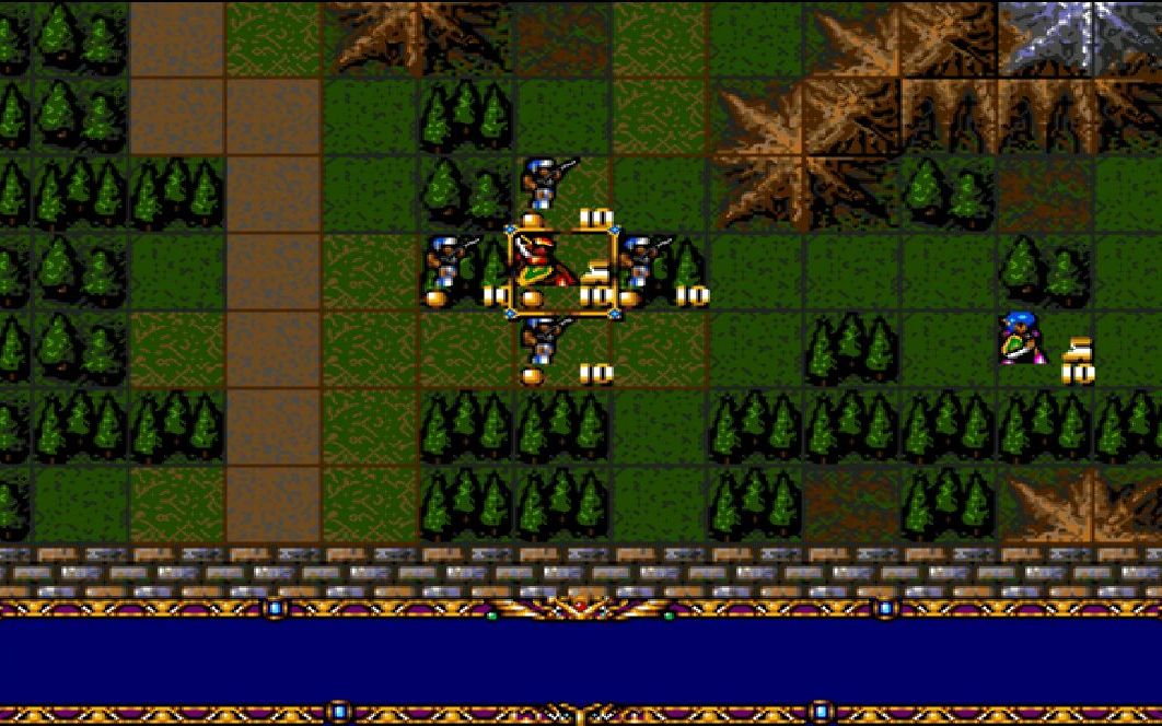 MD梦幻模拟战1第5关