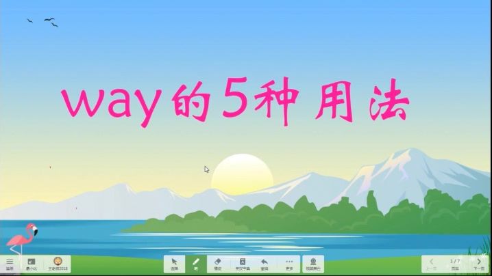 way 的五种用法,英语考点词汇精讲课,英语学习有信心