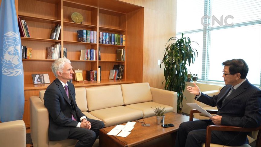 联合国副秘书长洛科克:中国采取非凡举措抗击新冠病毒