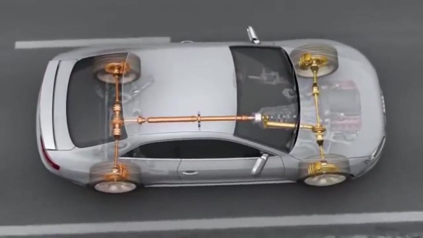 看完就懂了:动画演示全时四驱系统对比四轮驱动系统,AWD vs 4WD